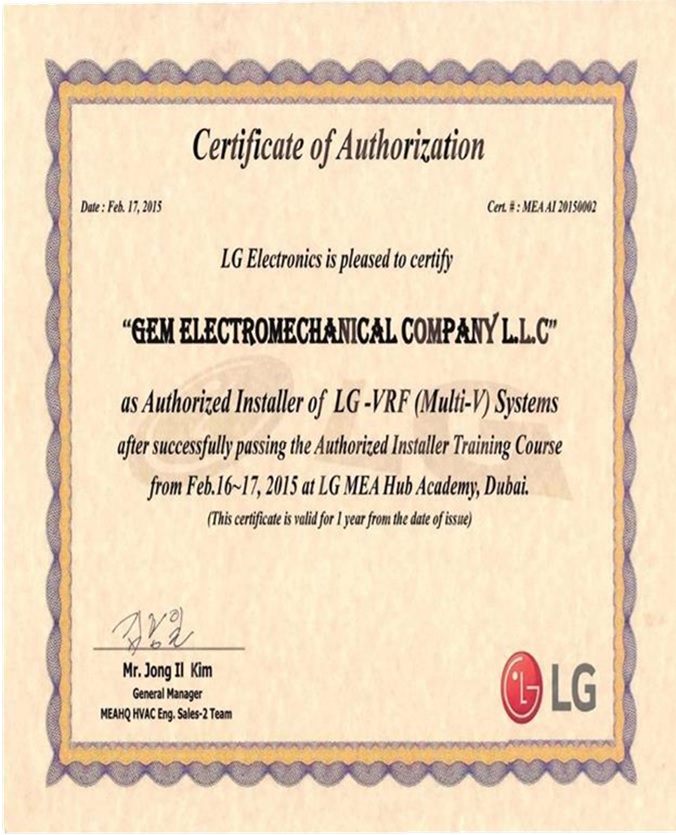 GEM-Mechanical and Electrical Works